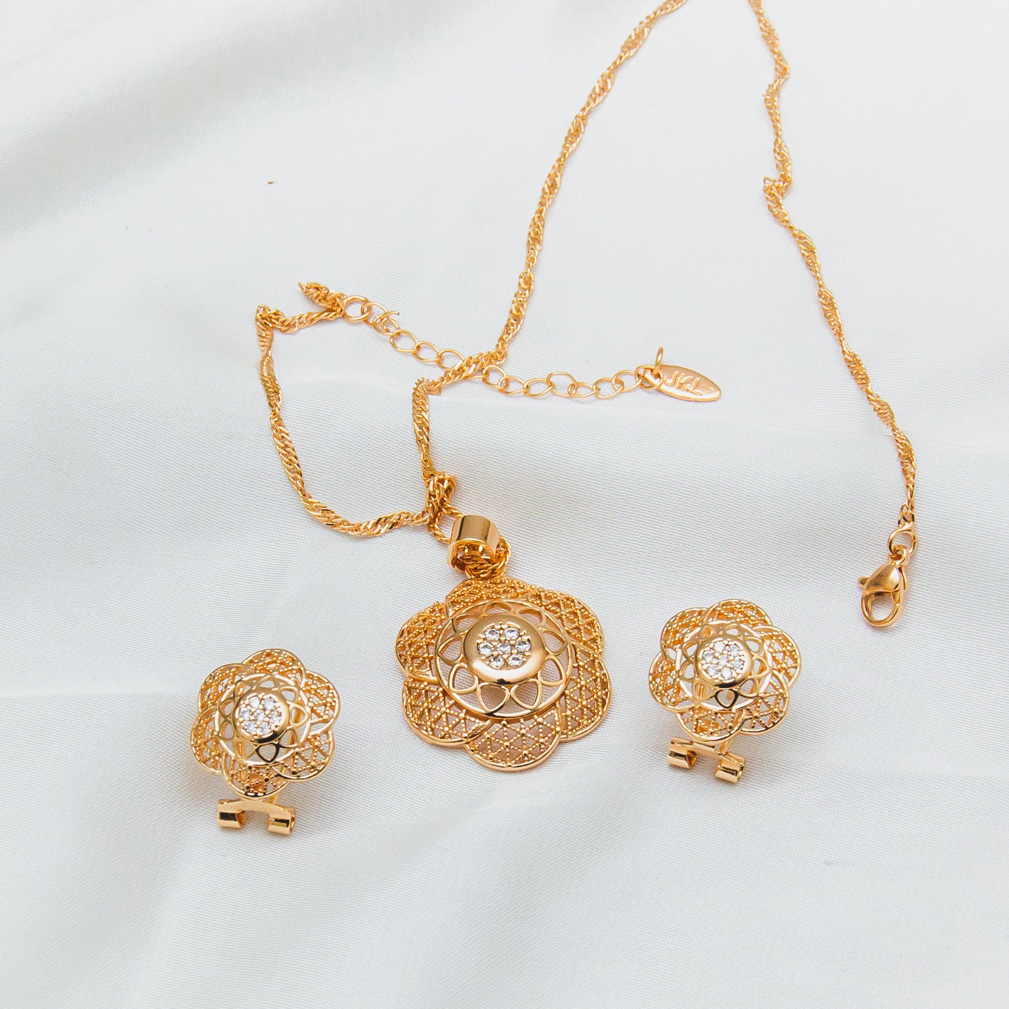 Stellate Locket Set – Amber