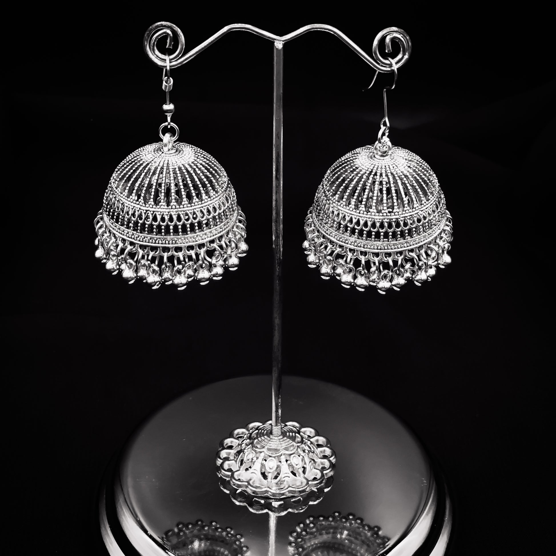 Vintage Jhumka - Silver – Amber