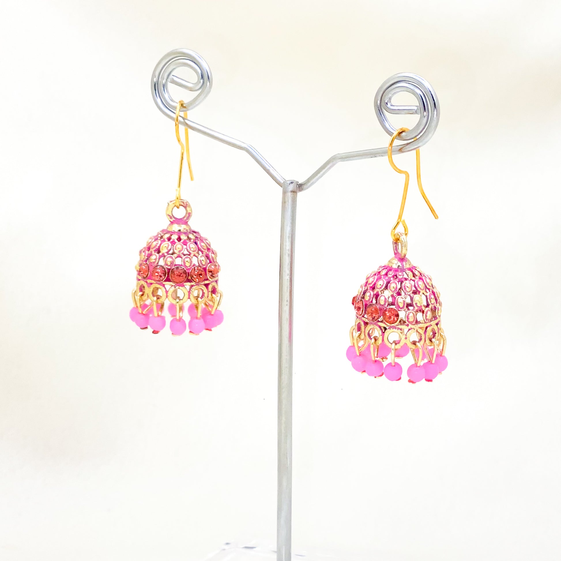 Pink Nagina Jhumki – Amber